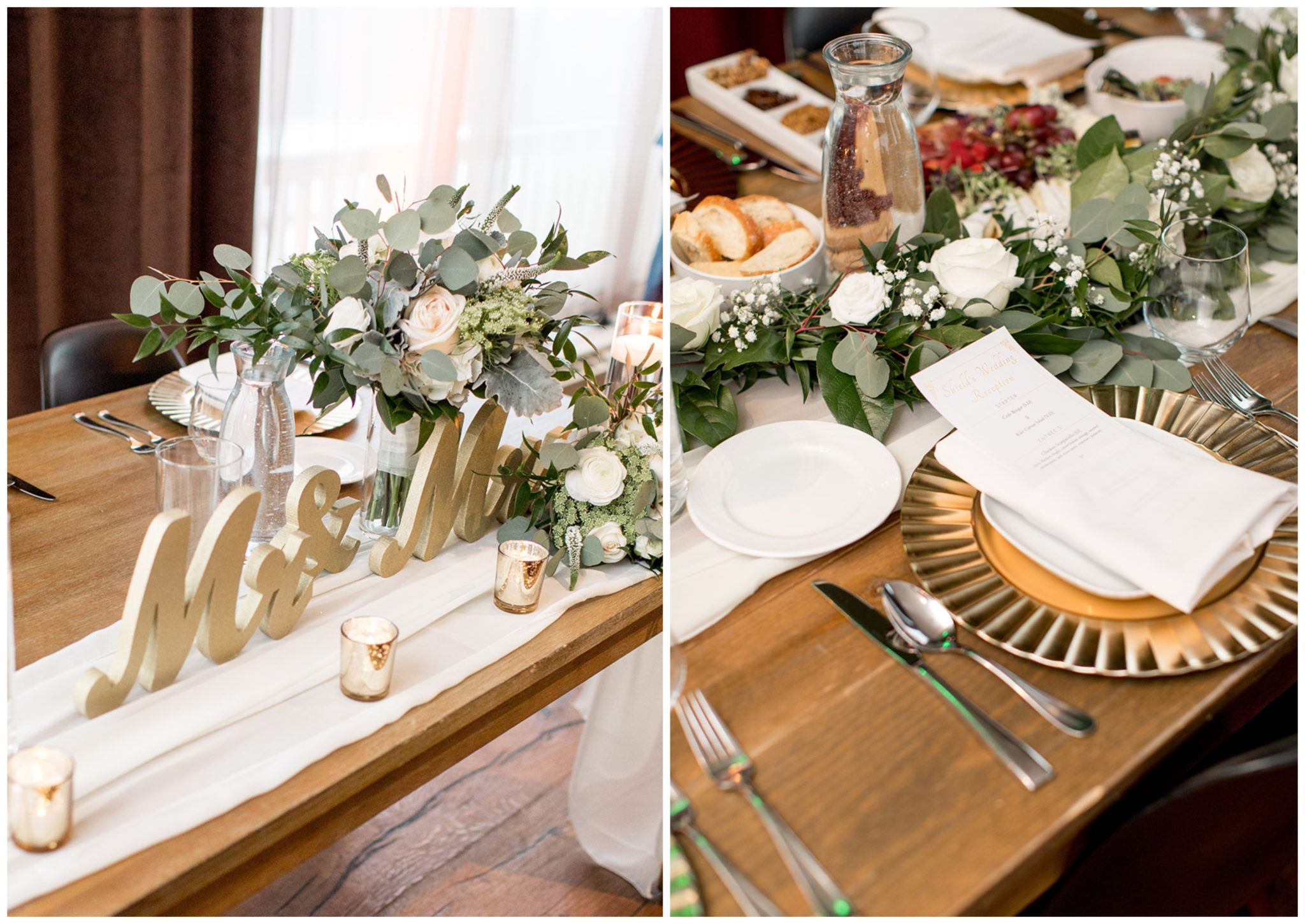 Dana & John | Classic & Snowy Winter Wedding - Petal & Glass Photography