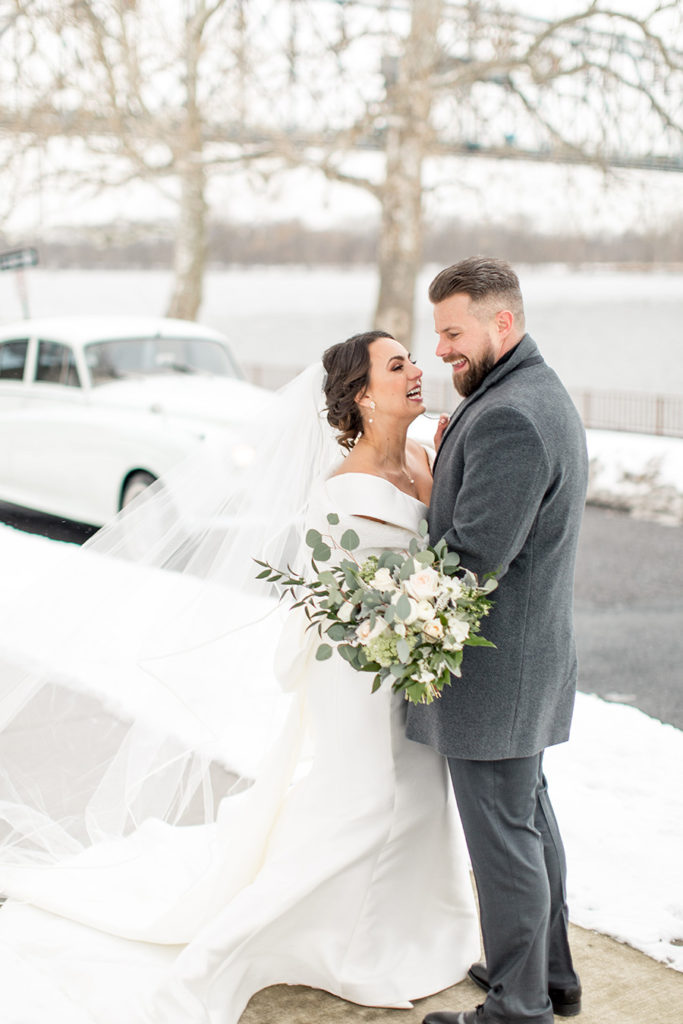 Dana & John | Classic & Snowy Winter Wedding - Petal & Glass Photography